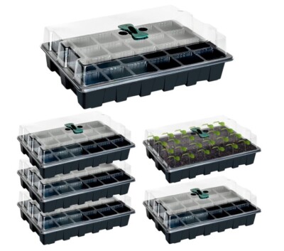 6 Packs Seed Starter Tray Plant Starter Kit 144 Cell plant Trays | eBay