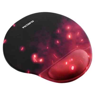 Mouse Mat With Wrist Support Pad Gaming Anti Slip Large PC Computer ...