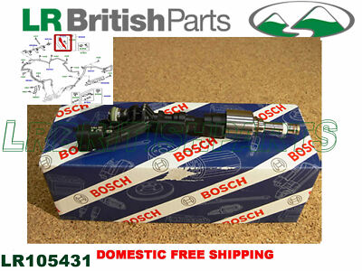 LAND ROVER FUEL INJECTOR RANGE ROVER 15 SPORT 15 LR4 DISCOVERY LR105431 ...