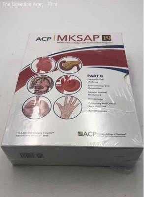 ACP MKSAP 19 Medical Knowledge Self Assessment Program Part B | eBay