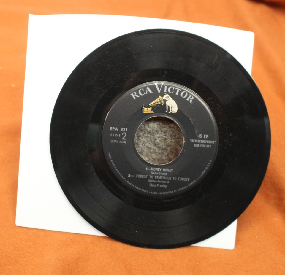 Elvis Presley | HEART BREAK HOTEL/I WAS THE ONE | RCA EPA-821 | 45 EP ...