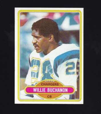 1980 Topps Willie Buchanon #149 San Diego Chargers | eBay