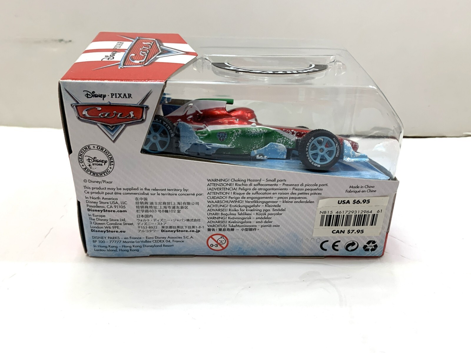 Disney Store Exclusive CARS Chaser FRANCESCO BERNOULLI DIE-CAST Ice ...