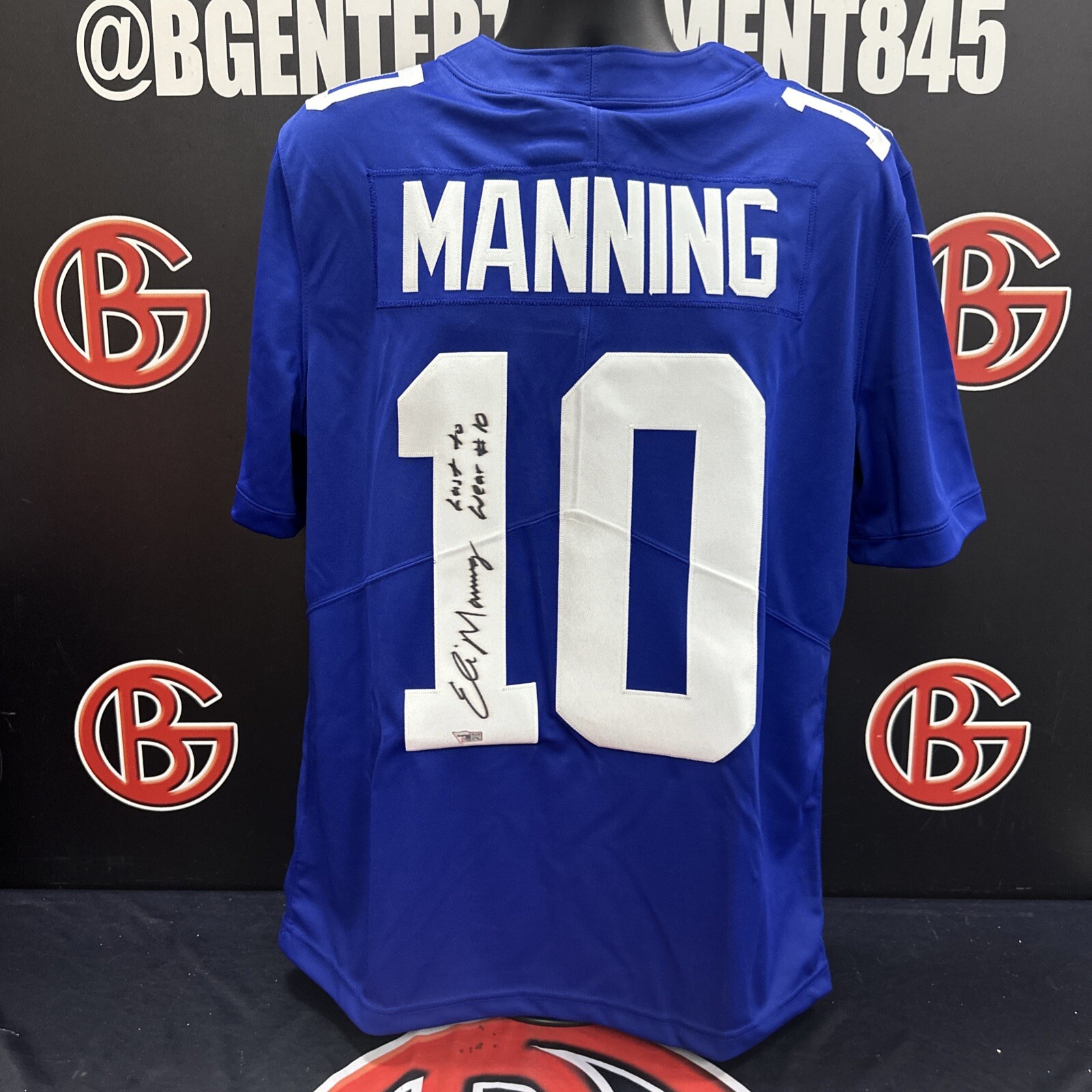 Eli Manning | Autographed Football Memorabilia & NFL Merchandise