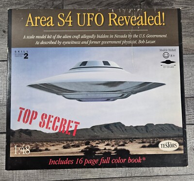 Testors S4 UFO 1/48 Spacecraft Model Kit. 75611057606| eBay