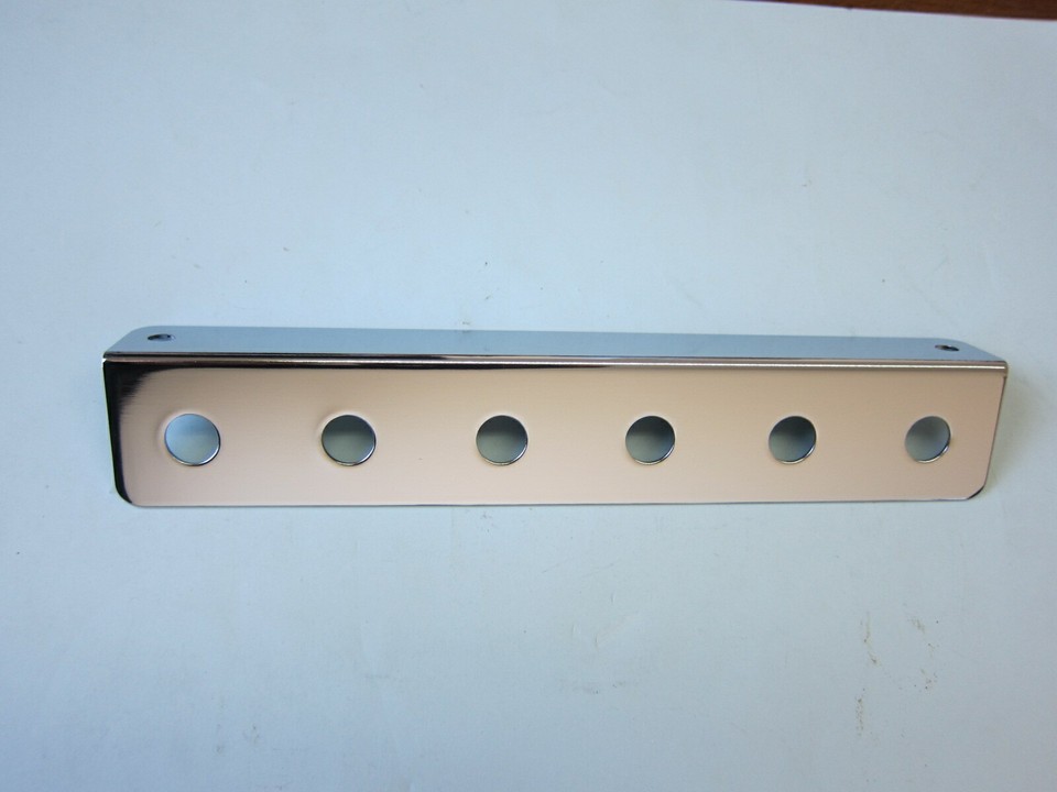 Lowrider Hydraulics chrome 6-hole panel, switches & extensions kit ...