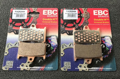 2x EBC FA252HH Brake Pads Yamaha YZF 1000 R1, RN01, RN04, RN09 ...