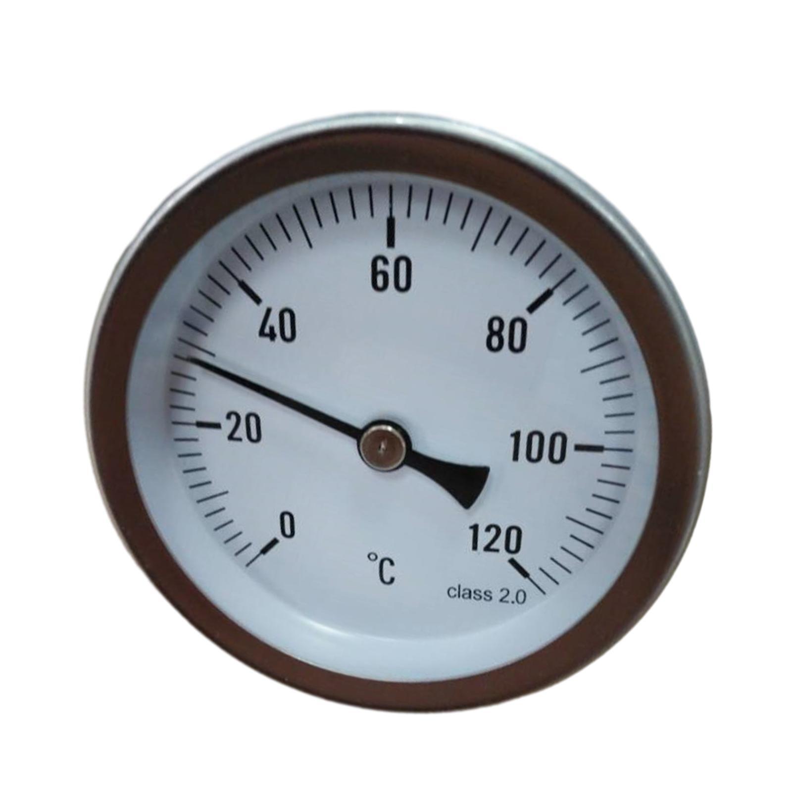 Metal Thermometer Hot Water Pipe Thermometer for Indoor | eBay