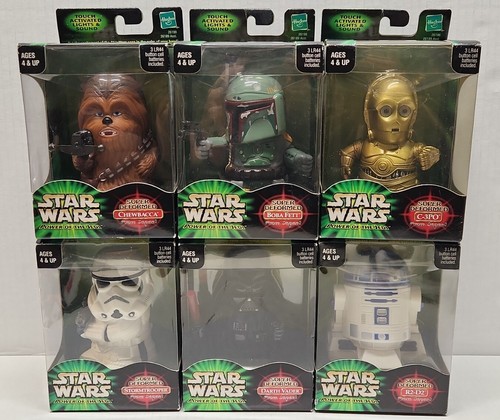 Star Wars Power of the Force SUPER DEFORMED Action Figure Set of 6 ...