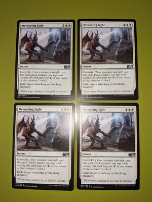 Devouring Light x4 Magic 2015 M15 4x Playset Magic the Gathering MTG | eBay