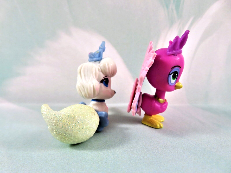 Disney Princess Palace Mini Pets Sundrop Peacock & Pup Pumpkin Rare ...