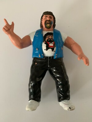 🔥WWF Captain Lou Albano Rubber Wrestling Figure WWE Titan Sports ...
