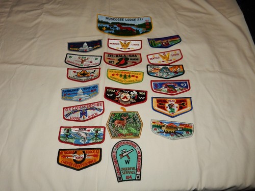 LOT OF OA FLAPS MOST PRE-FDL, ONE OVERSIZED 221, PLUS 104, 326 EVENTS ...