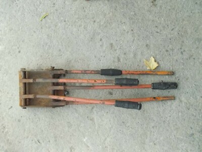 Lull 770 boom lift oliver Hydraulic control valve lever linkage rod ...