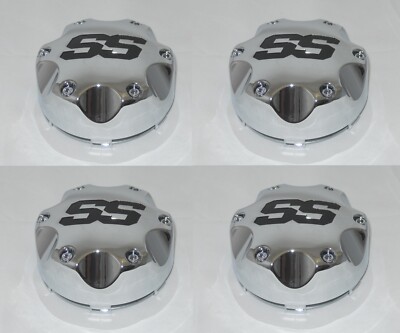 4 CAP DEAL ITP SS CHROME SNAP IN WHEEL RIM CENTER CAPS P137SS 4x137 | eBay