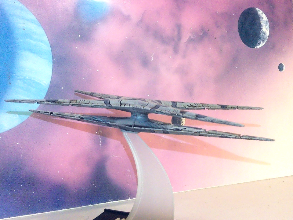 Battlestar Galactica Cylon Basestar 8" 3D-Resin Mini #1 (Star Wars ...