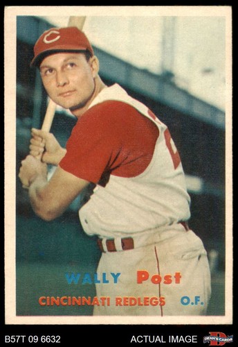 1957 Topps #157 Wally Post Reds 5 - EX | eBay