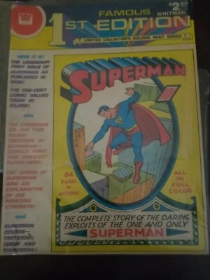 Superman 1st edition. Original No bar code.. Collectors edition. | eBay
