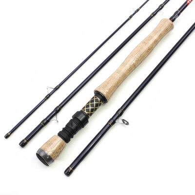 TRAINFIS Fly Fishing Rod 9ft 7/8 WT Fast Action Trout Fishing Rod ...