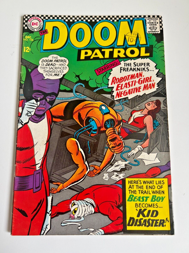 THE DOOM PATROL No 108 Dec 1966 (FN) Beast Boy Becomes Kid Disaster | eBay