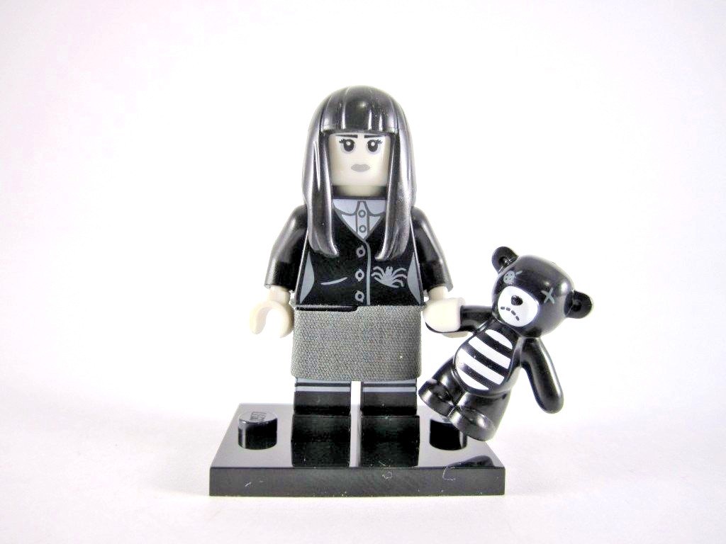 LEGO Series 12 SEALED Spooky Girl Emo Vampire Stripe Goth Punk 71007 ...
