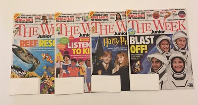 The Week Junior Kids Magazines Lot Of 4 Nov 2021 NASA Harry Potter ...