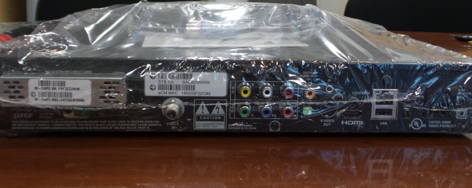 Xfinity Cable TV Box Cisco with Power Cord and remote Never used | eBay