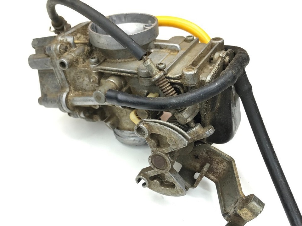 91 Suzuki DR350 DR 350 Mikuni Carburetor Flat Slide Carb Intake Fuel 7 ...