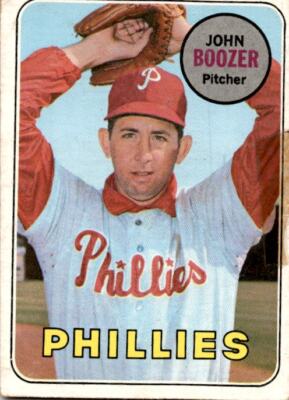 1969 Topps #599 John Boozer B1a | eBay