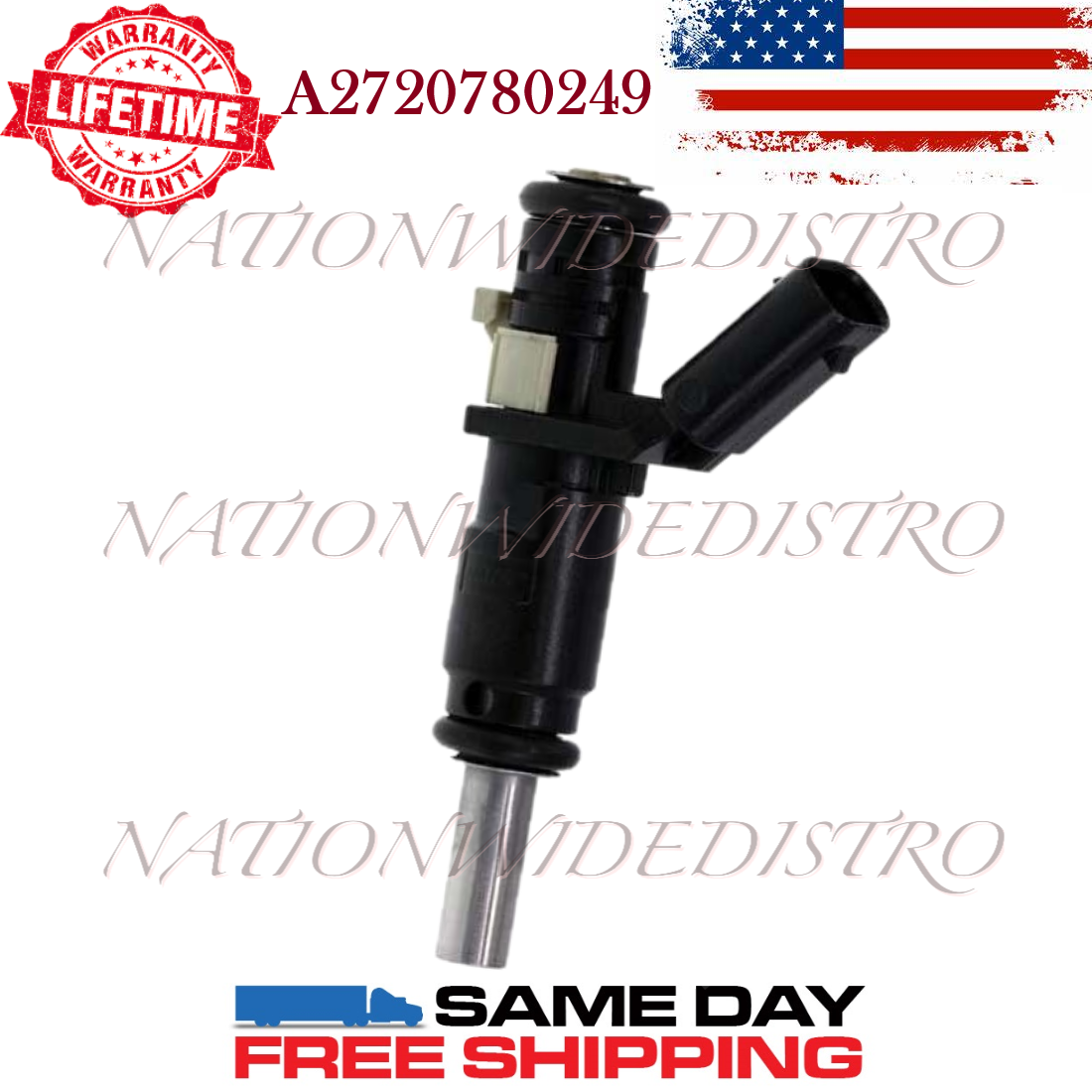 1x OEM Siemens Fuel Injector for 05-13 Mercedes-Benz C300 E350 ML350 ...