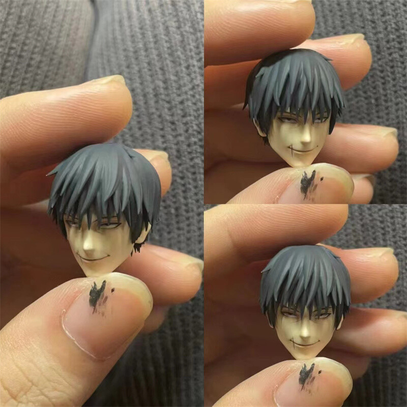 Custom Jujutsu Kaisen Fushiguro Toji Head for 1/12 Romankey Body（No ...