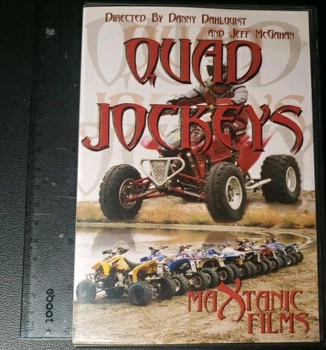 QUAD JOCKEYS DVD Maxtanic Films Directed By Danny Dahlquist ATV Quad 4 ...