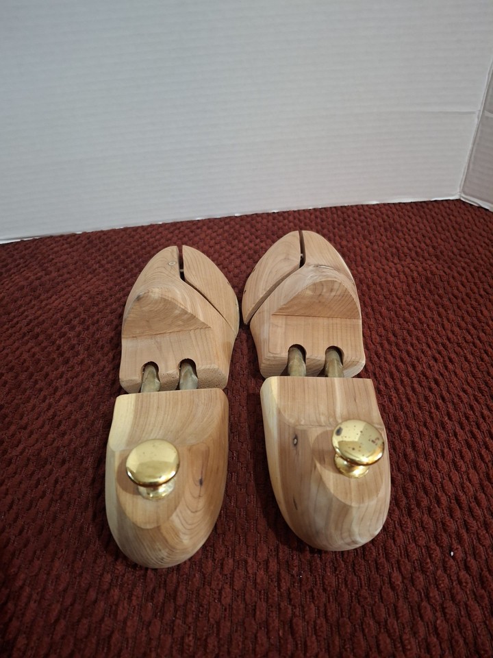 Adjustable Shoe Stretcher US Size 4-12 Wood Shoe Tree Shaper Women Men ...