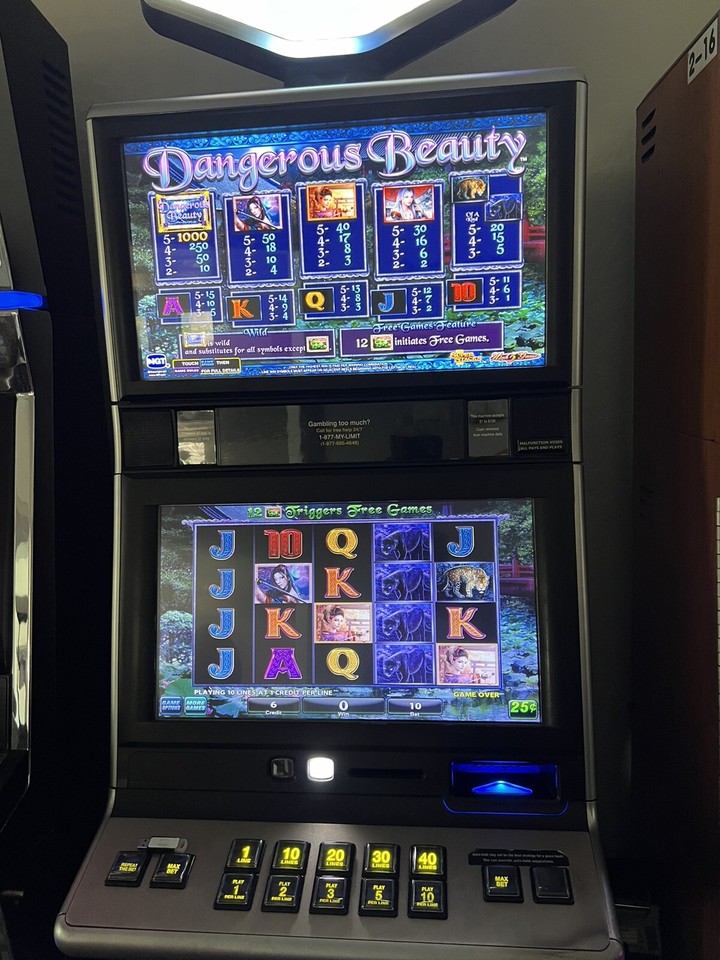 IGT AVP slot machine Multi Denom, Now with Hold ‘Em! Roulette, diamond ...