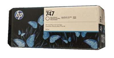Original Ink HP DesignJet Z6 Z9 Z9+ / No. 747 Gloss Enhancer P2V87A ...