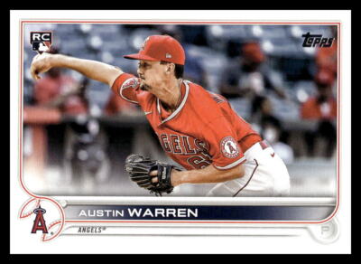 2022 Topps Austin Warren #495 Los Angeles Angels Baseball Card | eBay
