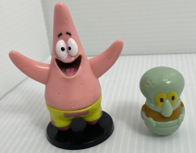 2015 SpongeBob Squarepants SQUIDWARD Weeble Wobble Toy Viacom & Patrick ...