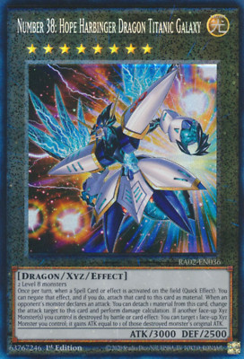 1X NM Number 38: Hope Harbinger Dragon Titanic Galaxy - RA02-EN036 ...