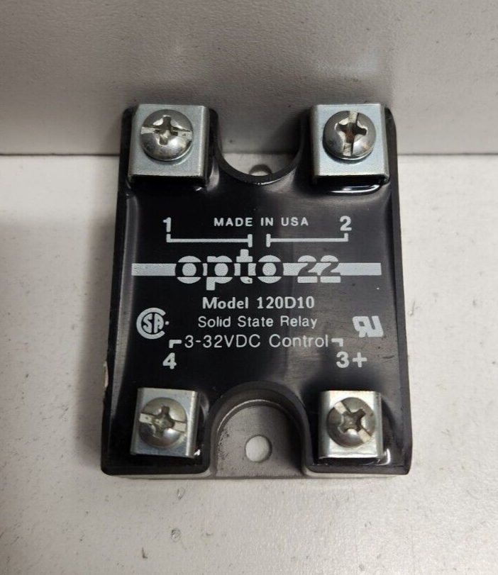 NEW OLD STOCK! OPTO 22 3-32V SOLID STATE RELAY 120D10 | eBay