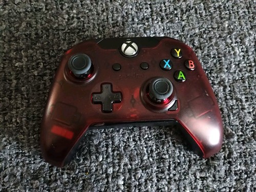 PDP Wired Controller for Xbox One - Transparent Red | eBay