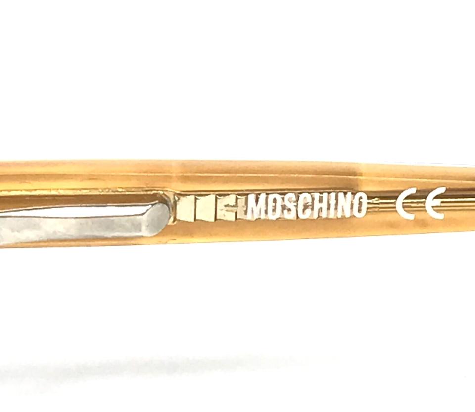 Moschino Eyeglasses Frame MO3750V 723 Purple Yellow Rectangle Full Rim ...