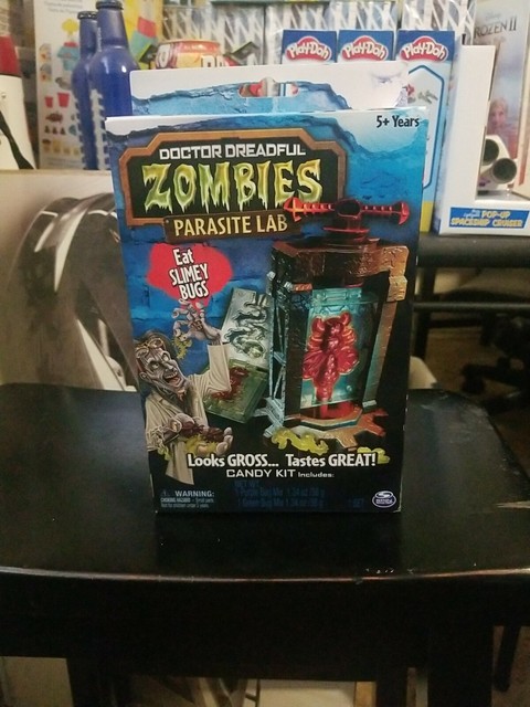 Doctor Dreadful Zombies Parasite Lab With Gummy Candy Kit Ages 5 for ...
