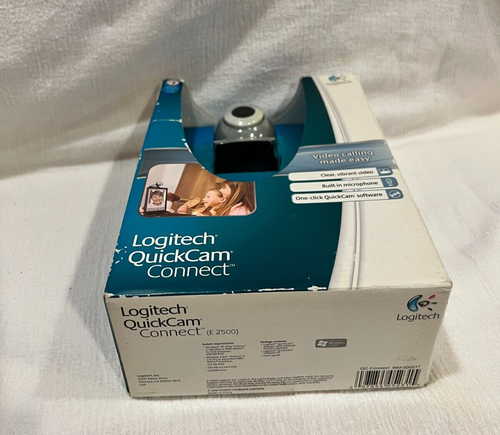 Video calling Camera Microphone Logitech QuickCam Connect USB with ...