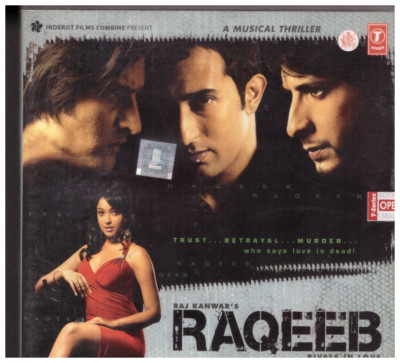 raqeeb - rahul khanna , Jimmy shergill [CD] Soundrack | eBay