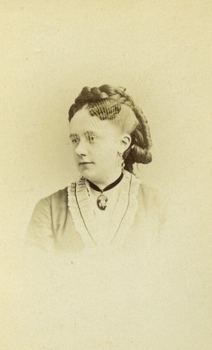 France Paris Woman Portrait Fashion Old CDV photo Lejeune 1870 #3 | eBay