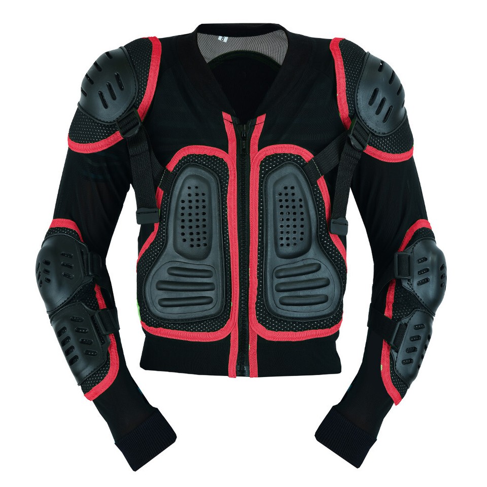 Kid Youth Chest Protector Jacket Body Armour for Motocross Dirt Pit ...