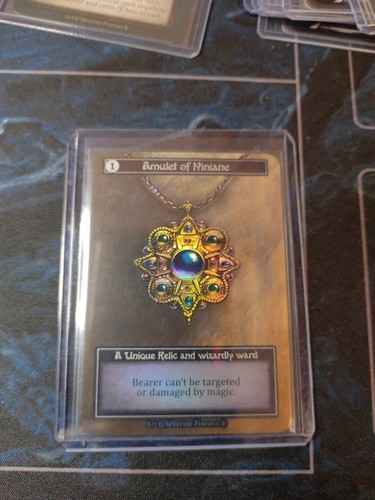 Amulet of Niniane - Unique Foil - Arthurian Legends - Sorcery Contested ...