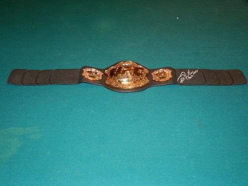 RICH FRANKLIN AUTOGRAPHED UFC BELT W/PROOF | eBay