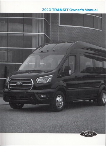 2020 Ford Transit Van Owner Manual Operator User Instruction Guide Book ...