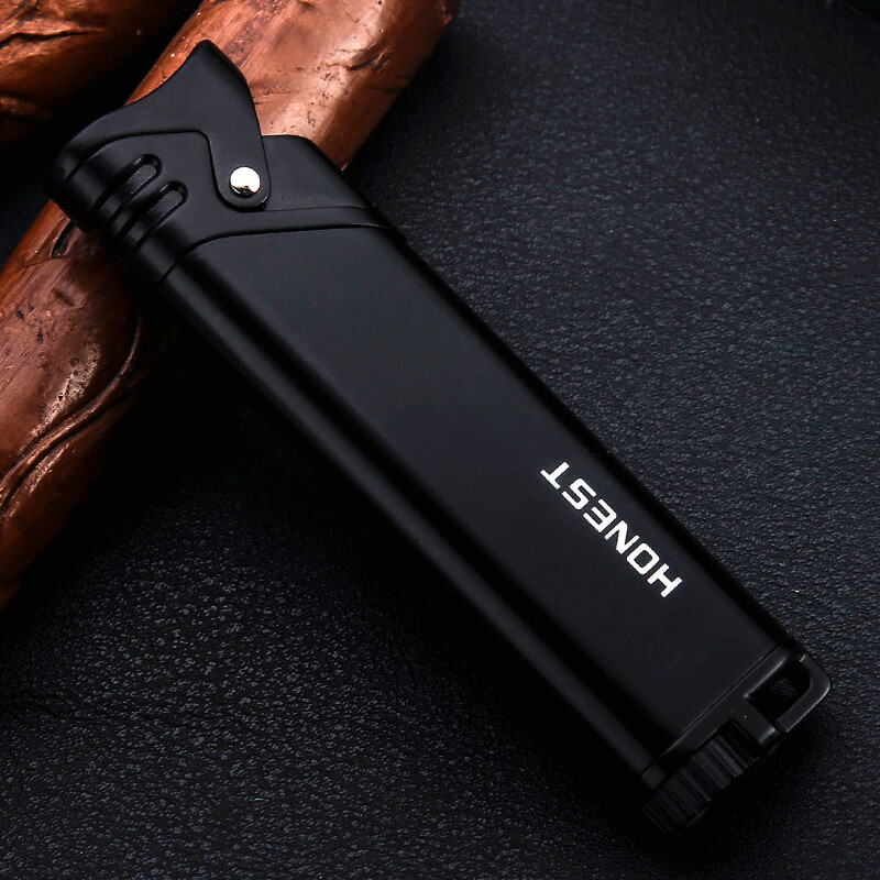Metal Windproof JET Lighter Flame Torch With Cigar Punch Gas Butane ...